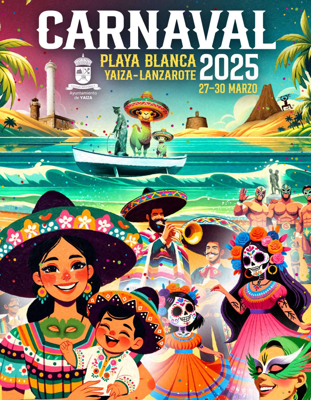 Programa Carnaval Playa Blanca 2025 | Ocio Lanzarote